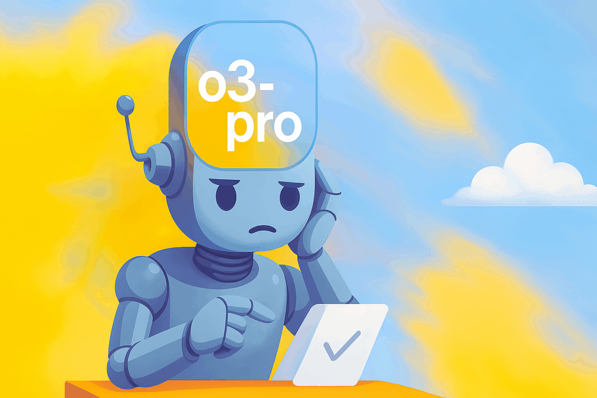 OpenAIs o3-pro ist zu spezialisiert für Smalltalk